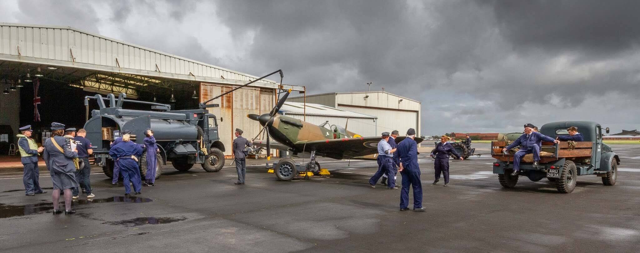 Spitfire Visitor Centre at Blackpool Airport